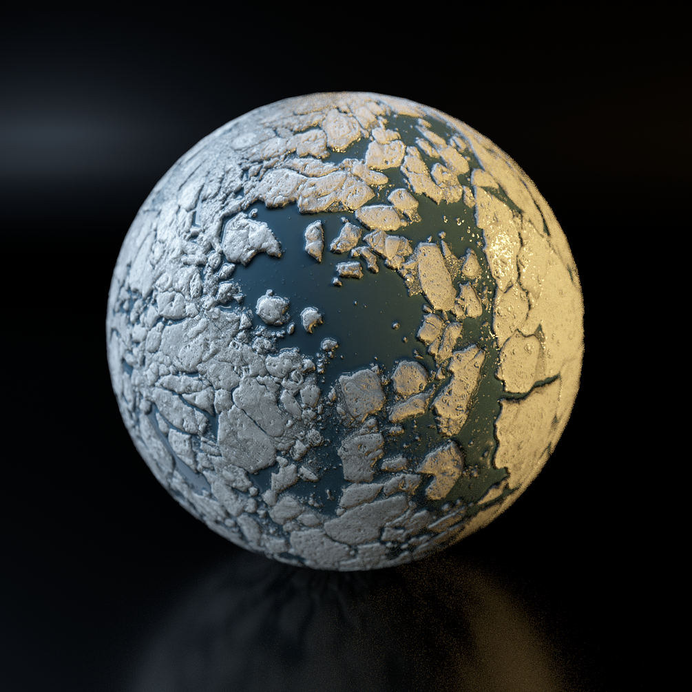 03 WINTER ICE FLOES SEAMLESS 4K GROUND TEXTURE