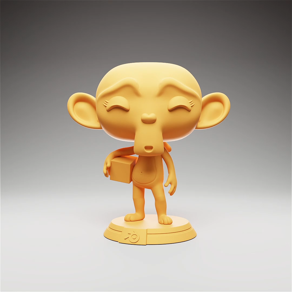 Suzanne Blender Figure