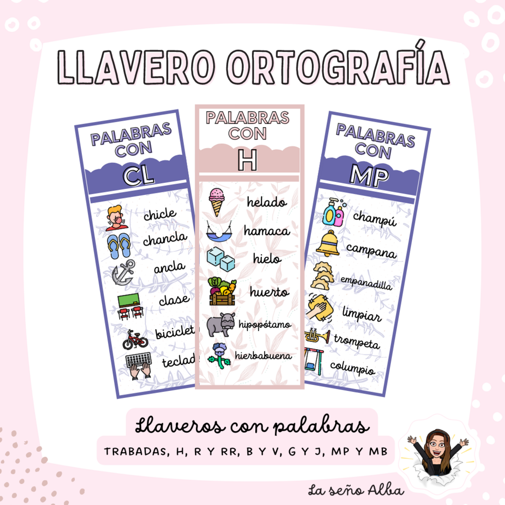 Llavero ortográfico