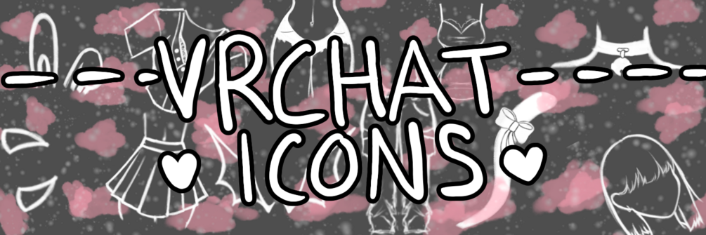 FREE icon pack for Vrchat (43 pieces)
