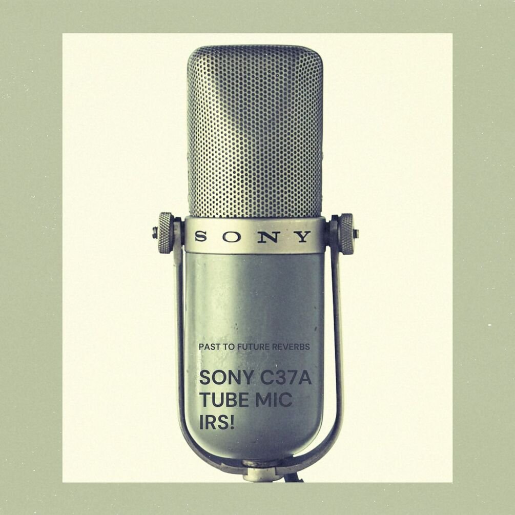 SONY C37A TUBE MIC IRS! Jimi Hendrix Vocal Mic!