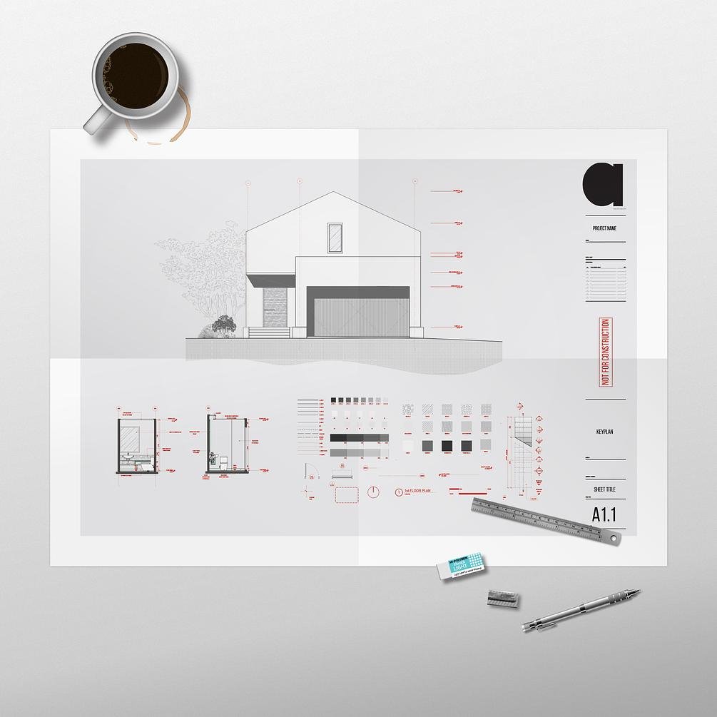 AutoCAD template by Architech (Annotative)