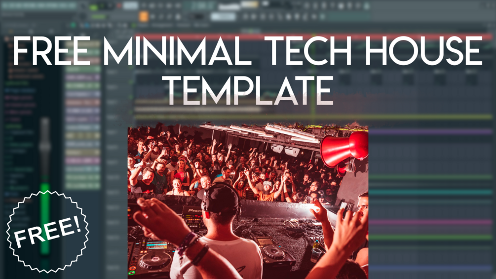 MINIMAL TECH HOUSE TEMPLATE IN FL STUDIO 20 (+FLP/STEMS)