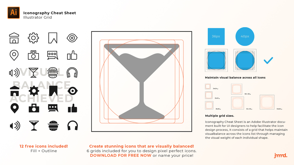 Iconography Cheat Sheet