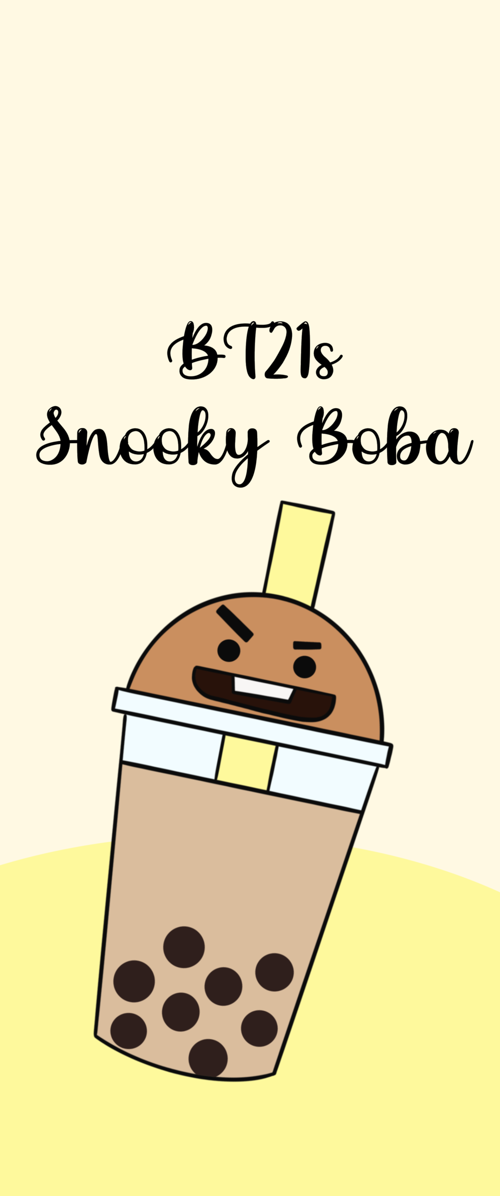 4K BT21 Snooky Boba Wallpaper