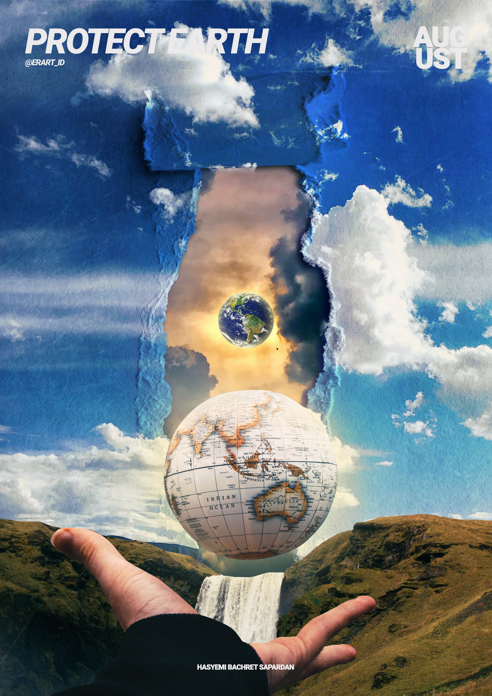 PROTECT EARTH PHOTOSHOP "2021