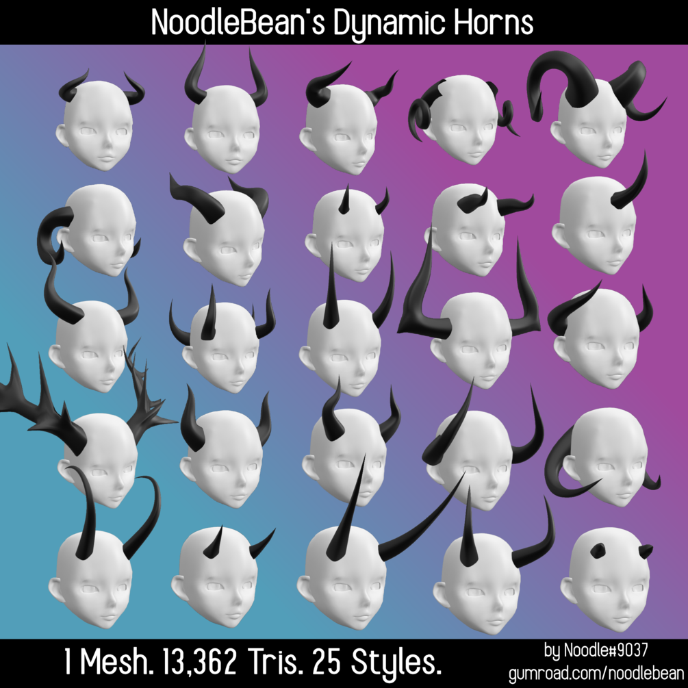 NoodleBean's Dynamic Horns