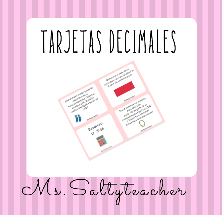 Tarjetas decimales