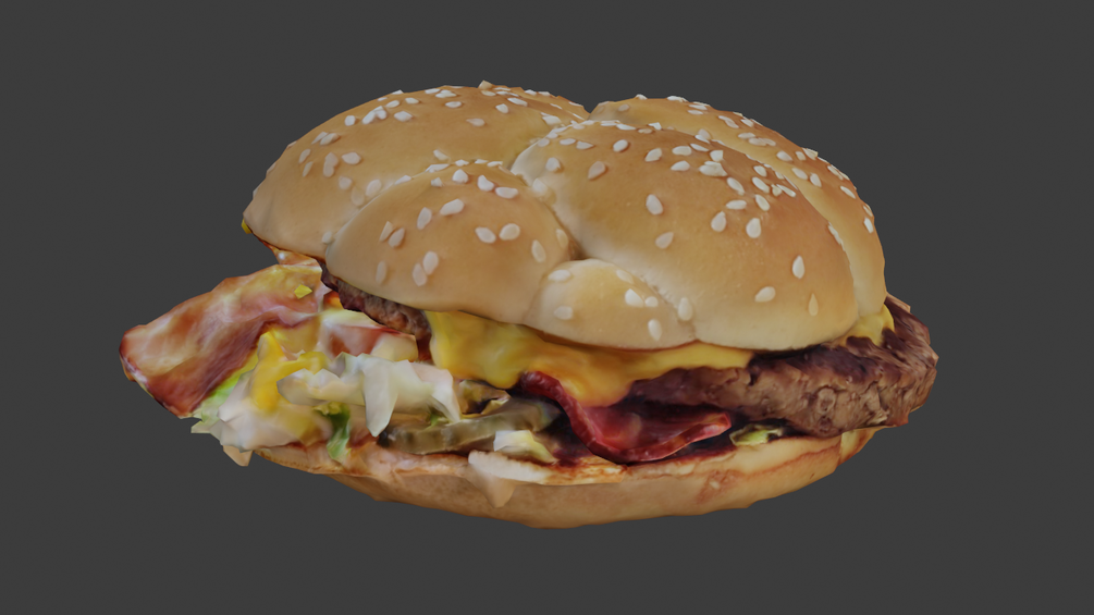Burger (2K Textured Model)