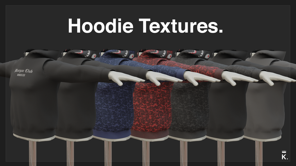 [*Free* Check Desc.] KOLD x RIVER HOODIE ! (TEXTURES ONLY)