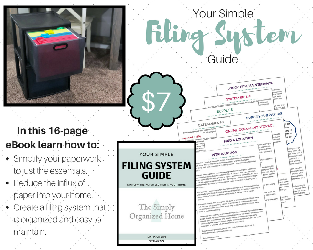 Your Simple Filing System Guide