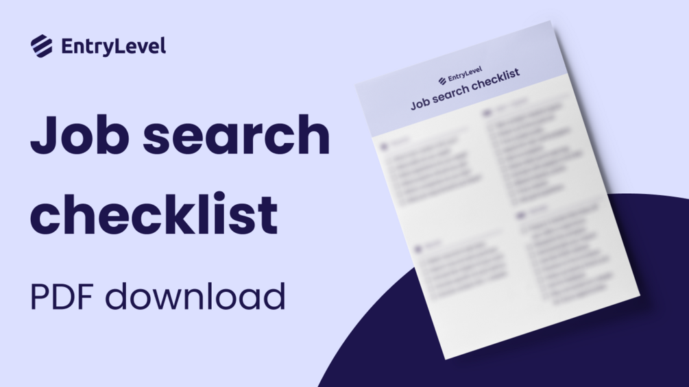 Job Search Checklist