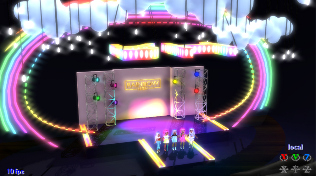 【Stage】Rainbow High ☆ Auditorium