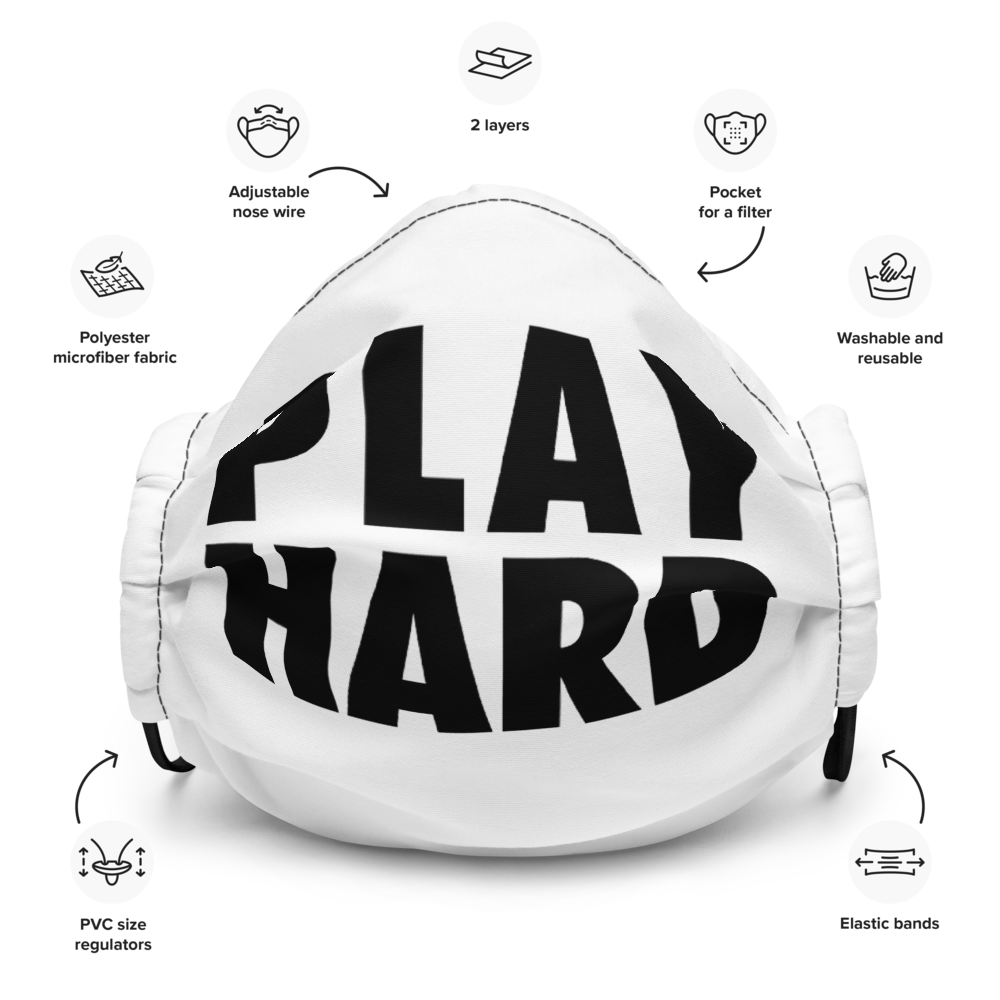 Play Hard - Face Mask