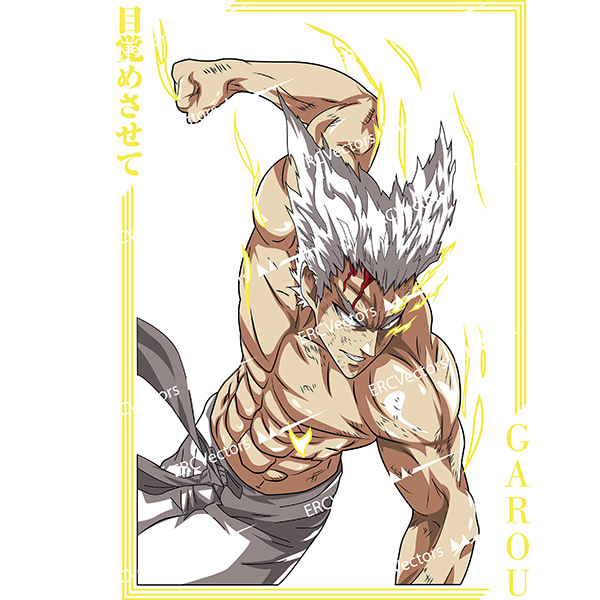 SVG Garou Vector, PDF , PNG, SVG , AI