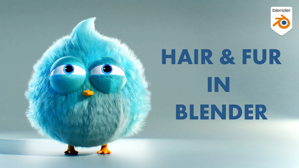 Angry Bird Hair and Fur Blend File