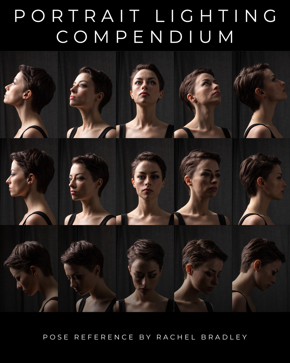 Portrait Lighting Compendium - Pose Reference for Artists