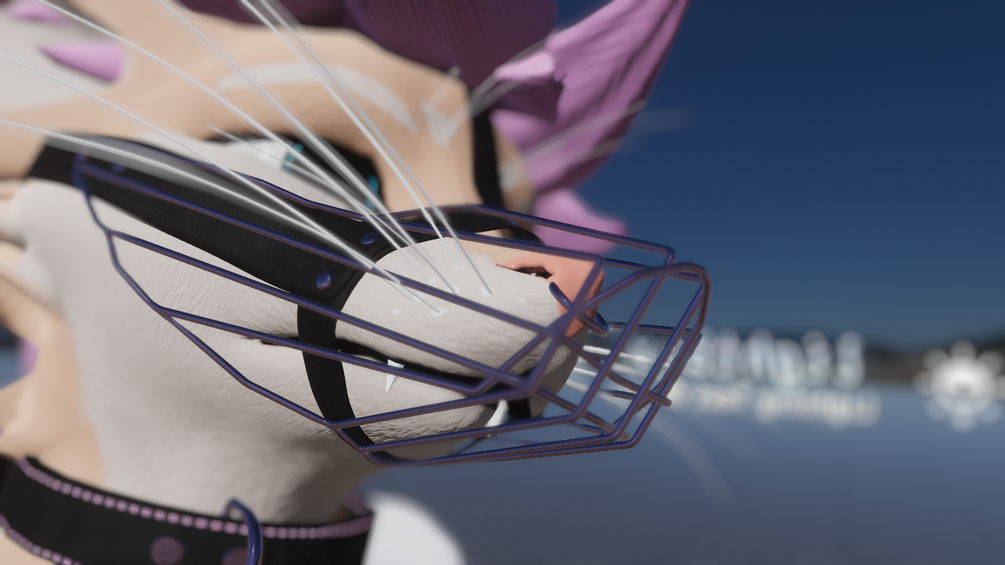 Rexouium Wire Muzzle For VrChat