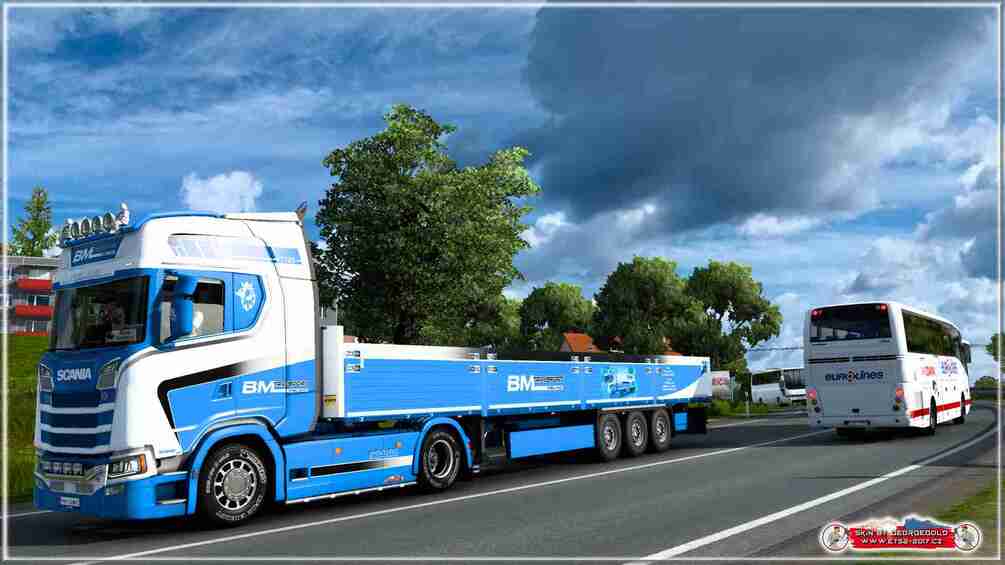 ETS2 Skin Combo Scania S NG BM Transport II