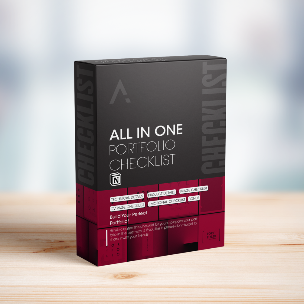 ️ All In One Portfolio Checklist