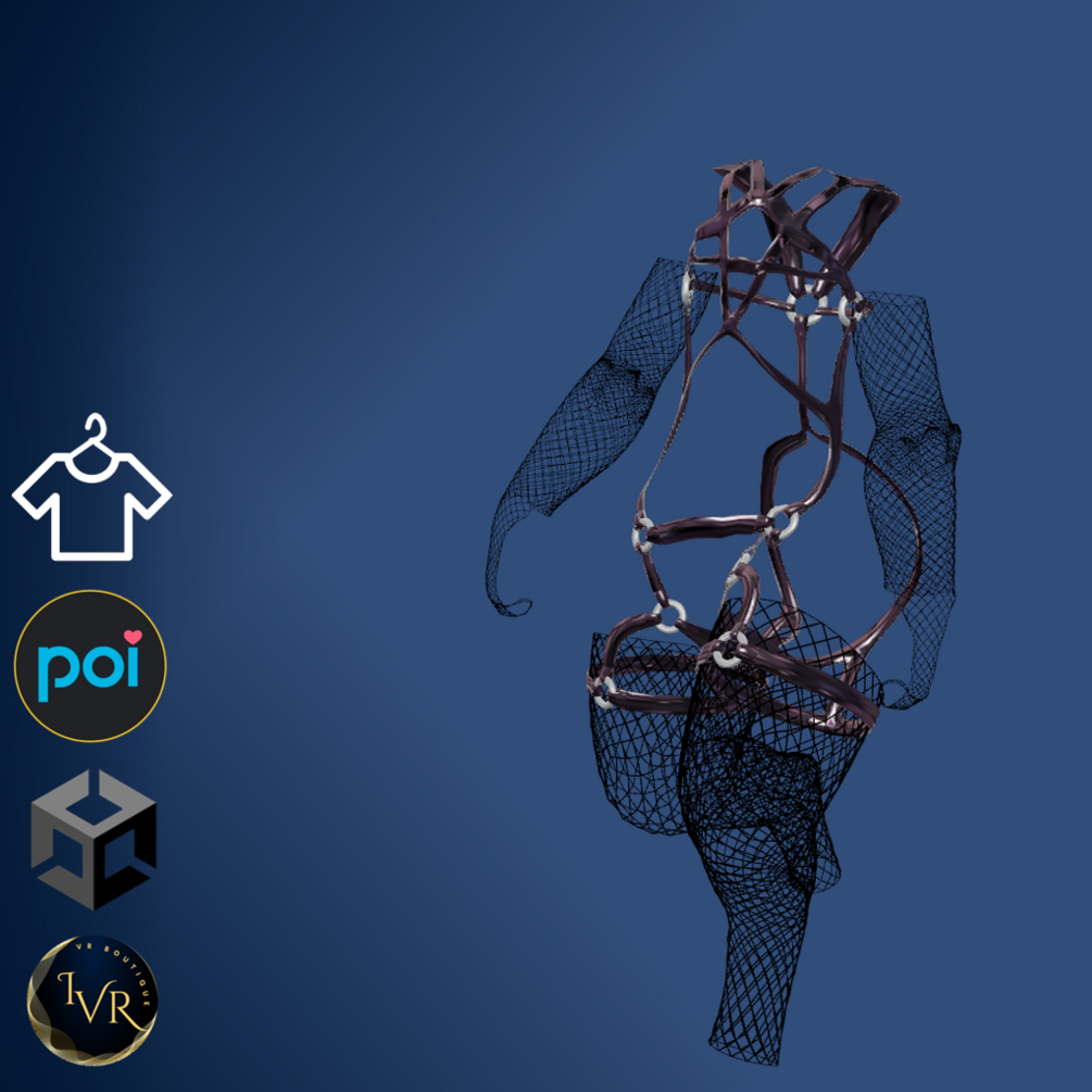 Hobkin Harness & Fishnets (VRChat)