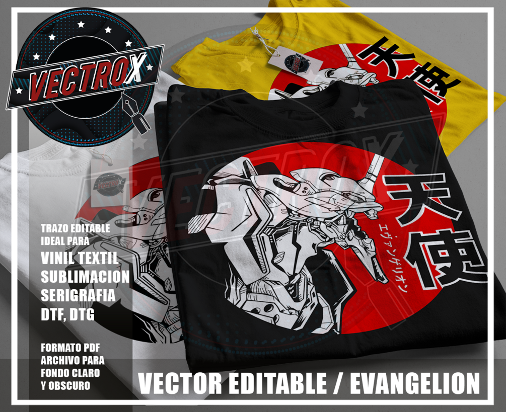 Vector Editable - Evangelion
