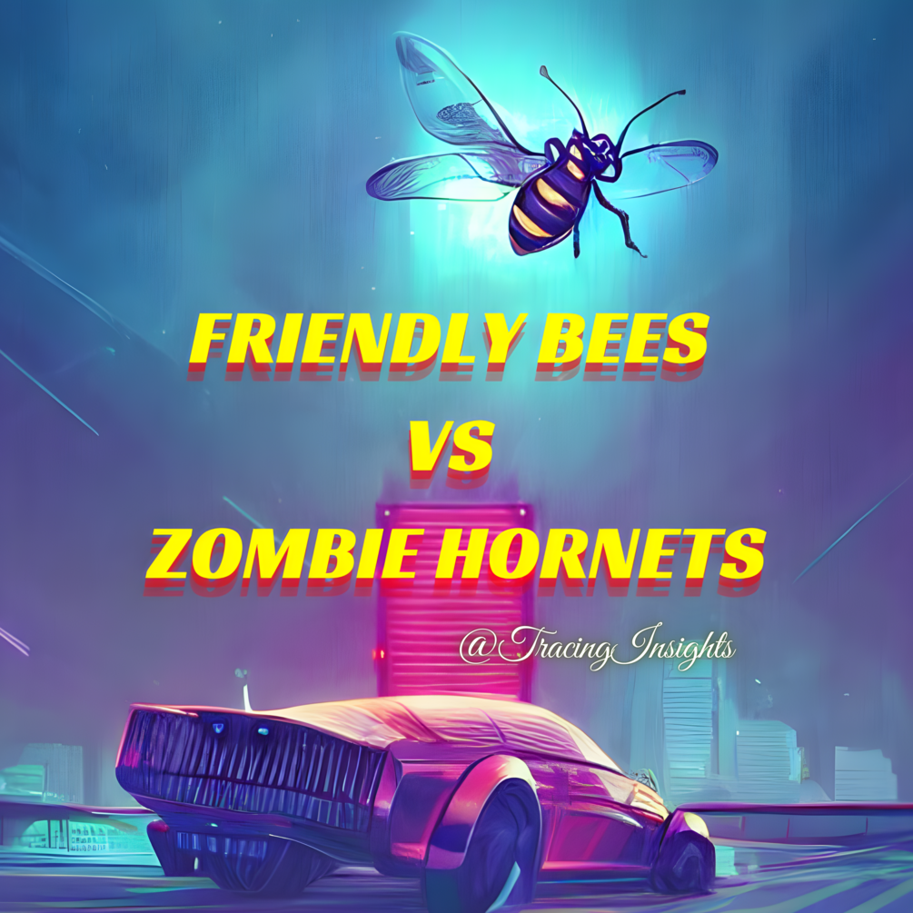 Friendly Bees vs Zombie Hornets