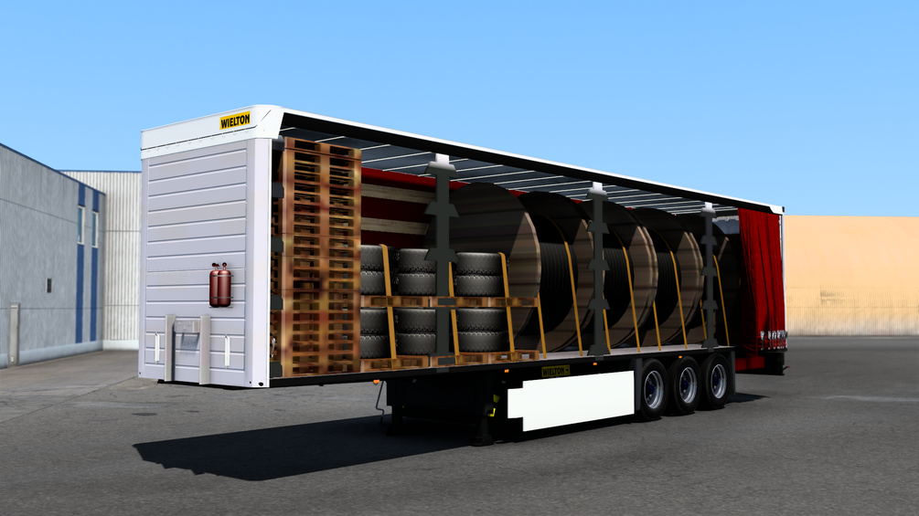 [ETS2 1.45.x] Wielton Animation Trailer