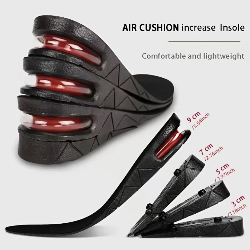 1pc Invisible Height Increasing Insole
