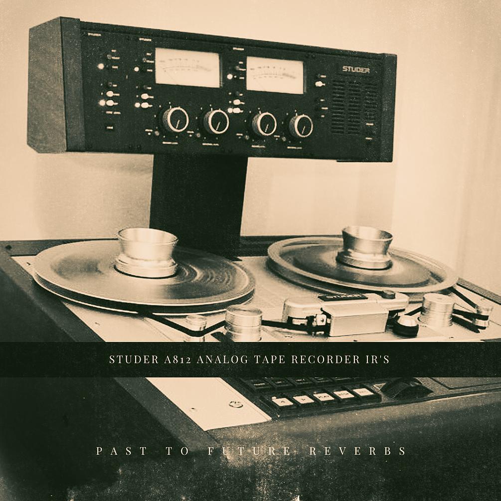 STUDER A812 ANALOG TAPE RECORDER!