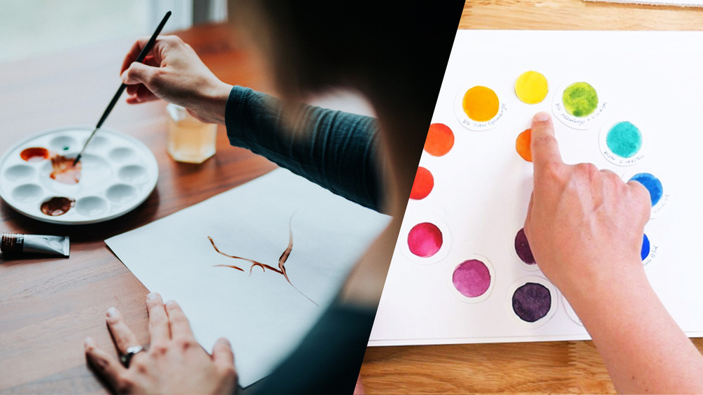 Art Foundations: Beginner Skills in Brush, Charcoal, & Color Theory