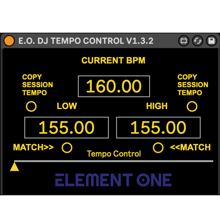 Element One DJ Tempo Control v1.3.2