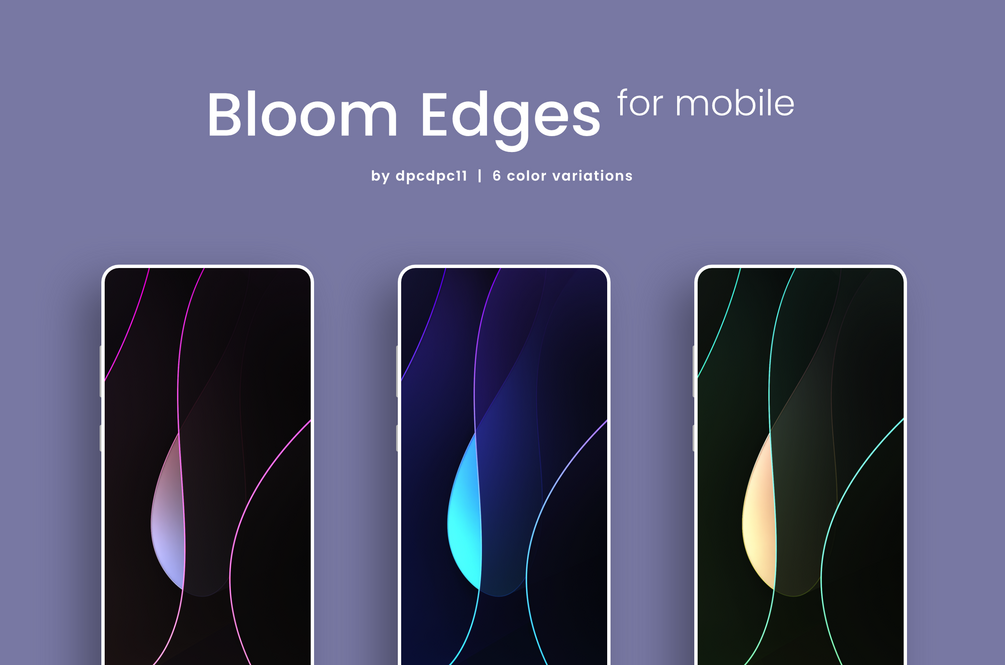 Bloom Edges - Mobile Wallpaper Pack