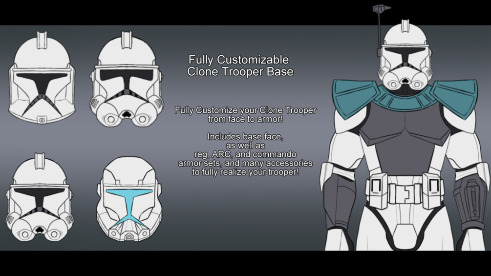 Clone Trooper Base Pack