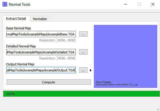Normal Map Tools