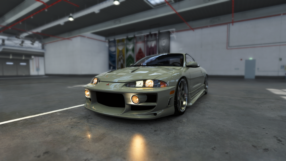 Mitsubishi Eclipse GSX (Single+Twin Turbo)