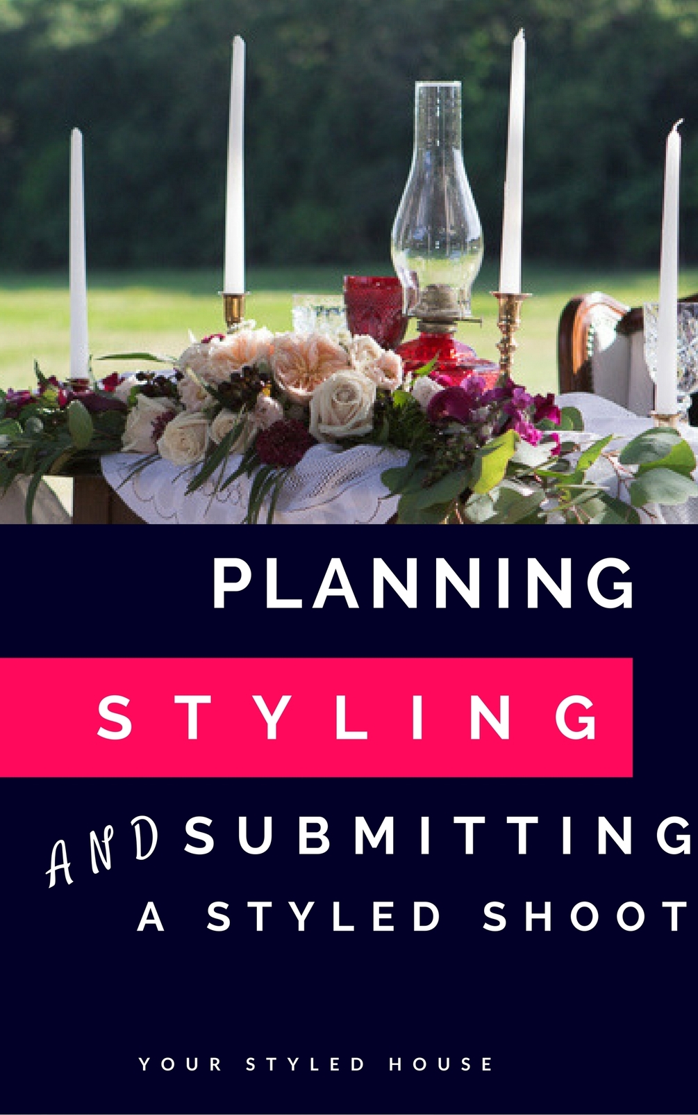 How to plan a succesful styled shoot