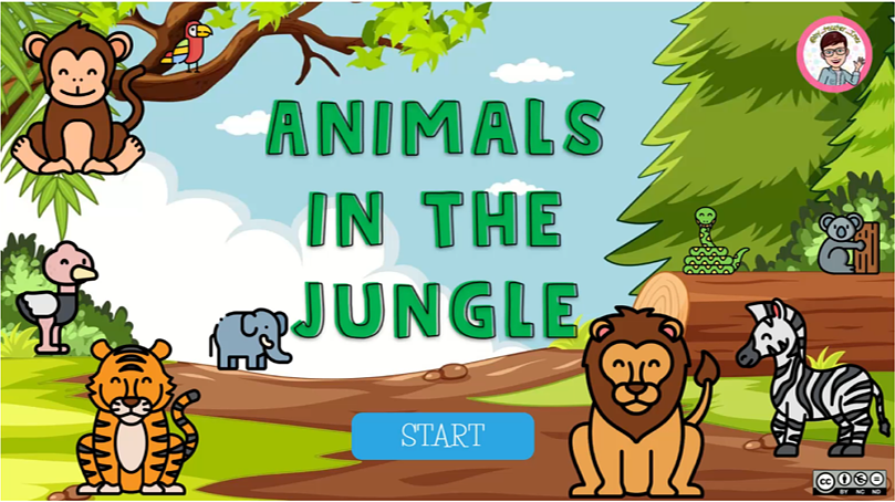 QUIZ ANIMALS IN THE JUNGLE