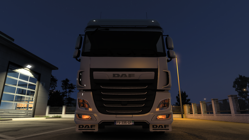 DRL Orange DAF XF Schumi