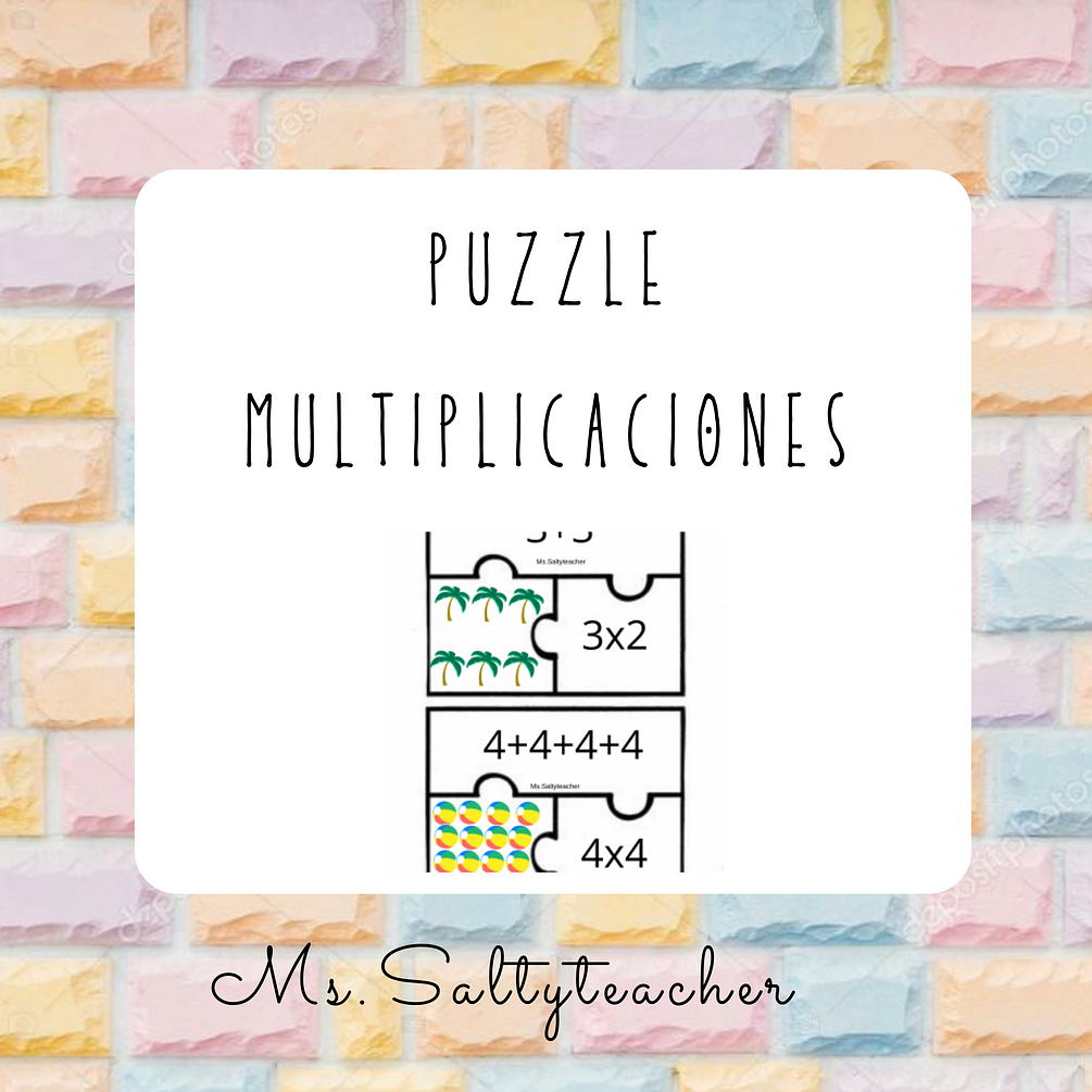 Puzzles multiplicaciones