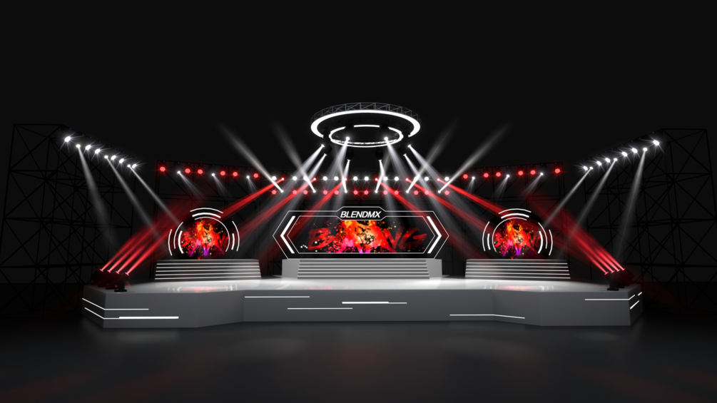 Blender Stage Lighting Kit