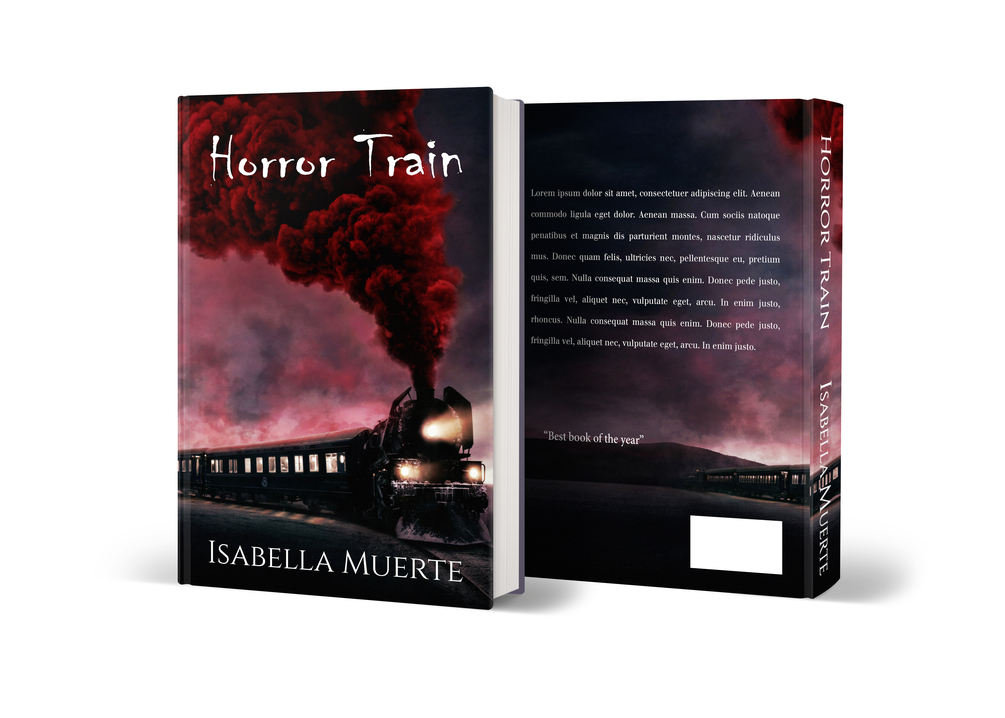 Horror Train - Εξώφυλλο για έντυπο βιβλίο και eBook
