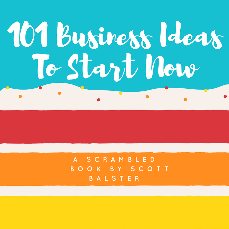 101 Business Ideas You Can Start Now