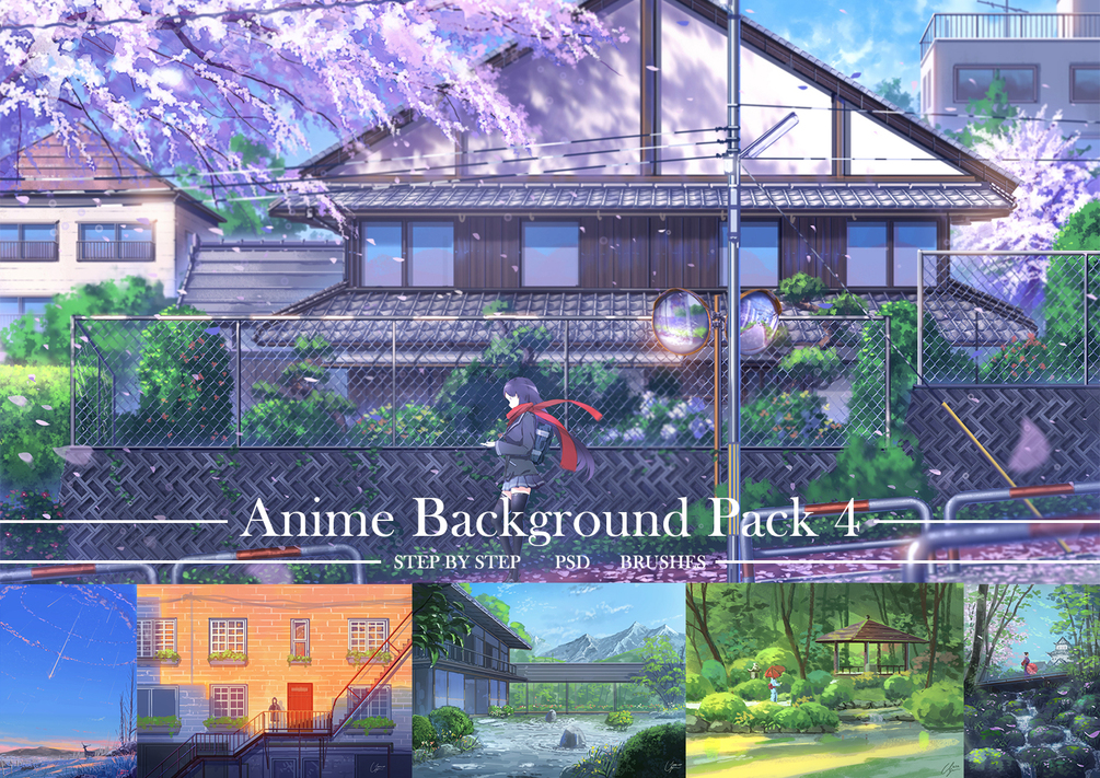 Anime Background Pack 4
