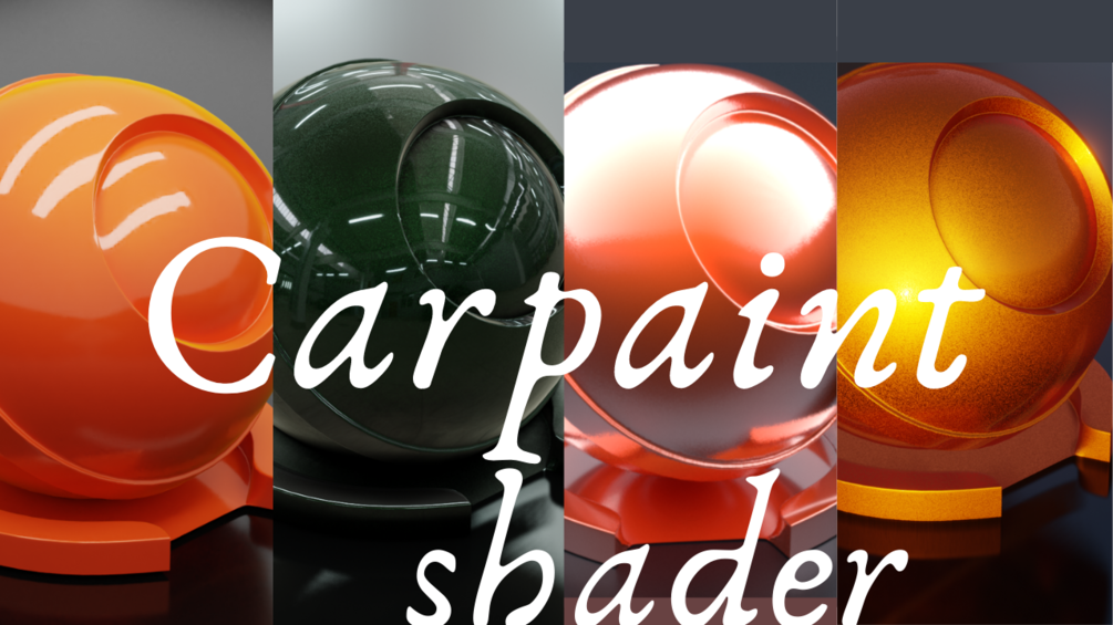 Blender Car 🚙 paint HQ Shader { 4 Different NodeTree }