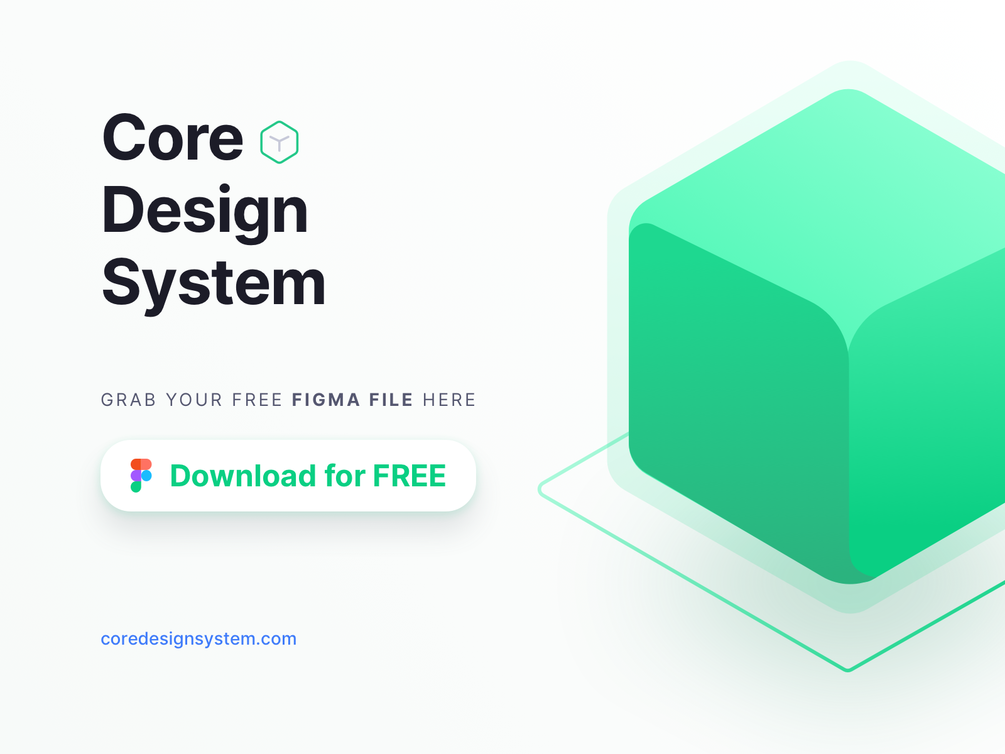 Core Design System - Free Figma File