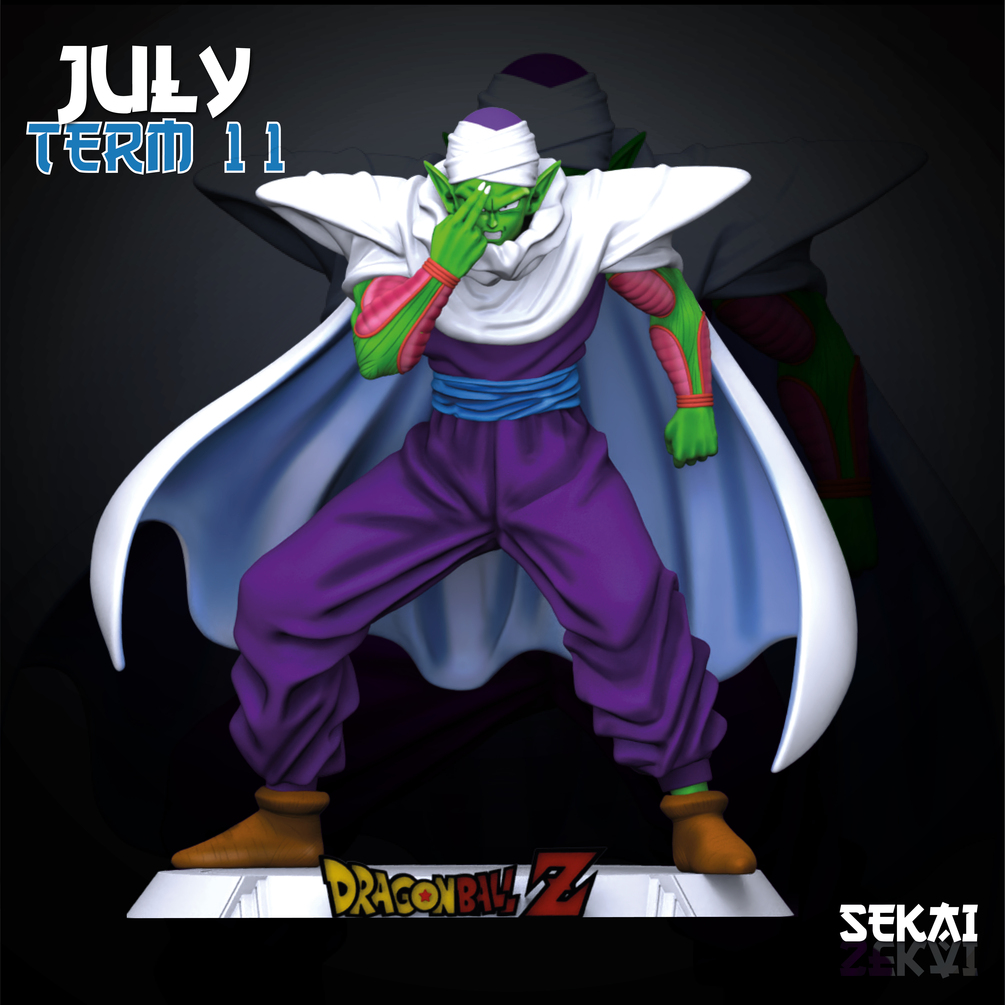 Piccolo Sculpture - Sekai 3D Models - Tested and Ready for 3D printing