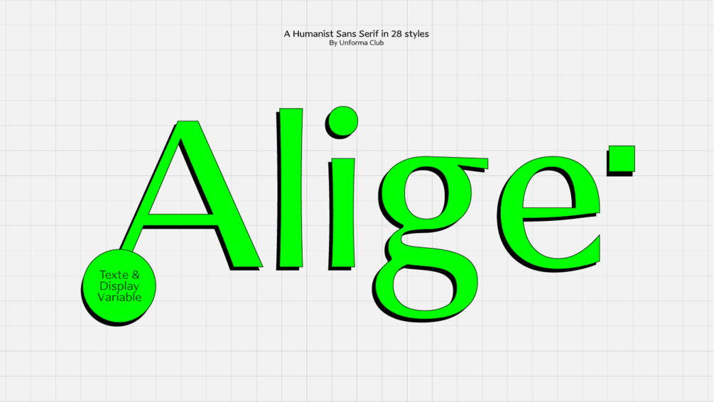 Alige Typeface