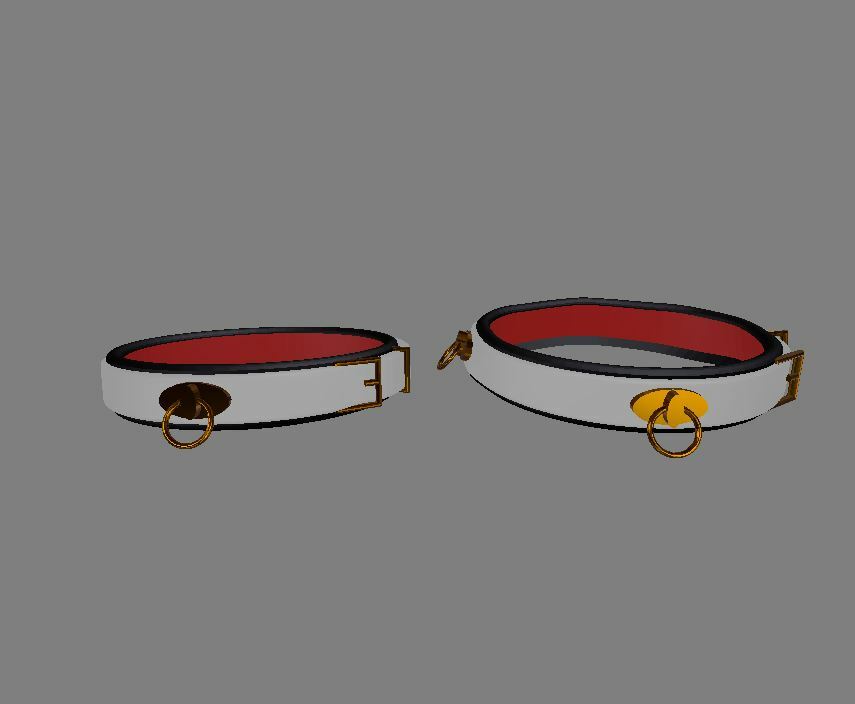Collar for VRChat/other (Rigged)