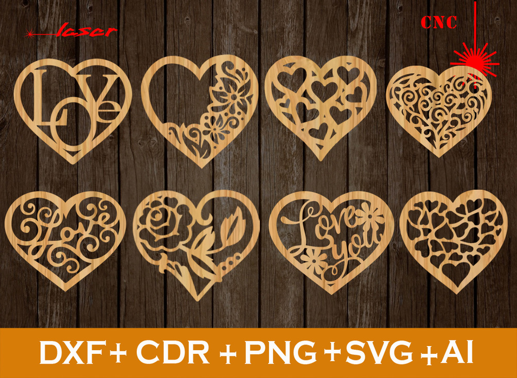 Hearts Valentines SVG, Heart Svg, Valentine Svg, Love Svg, Set de 9 ...